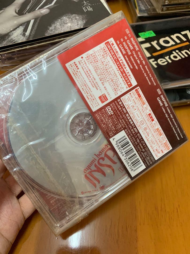 日版CD&DVD 濱崎步 Ayumi Hamasaki Inspire c/w Game Single CD, 興趣及遊戲, 音樂樂器 & 配件, 音樂與媒體 - CD 及 DVD ...