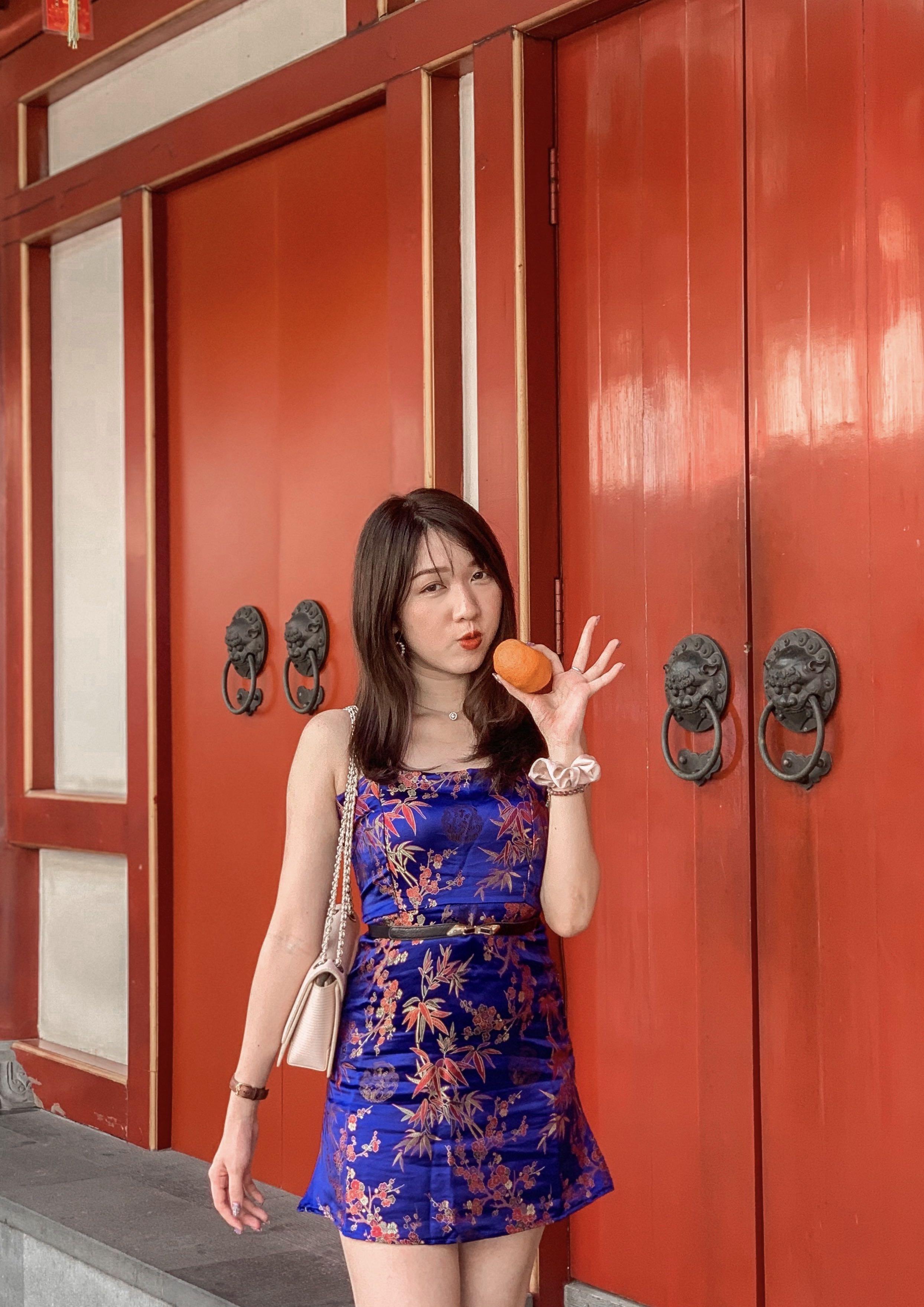Chinese New Year Modern Cheongsam (Blue), Women's Fashion, Dresses ...
