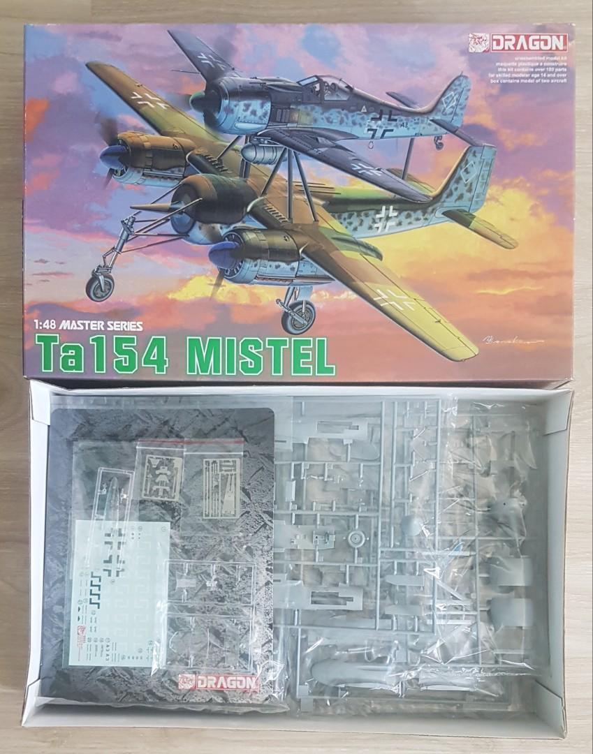 Dragon 1/48 German WWII Aircraft Model Kit, Hobbies & Toys, Toys ...