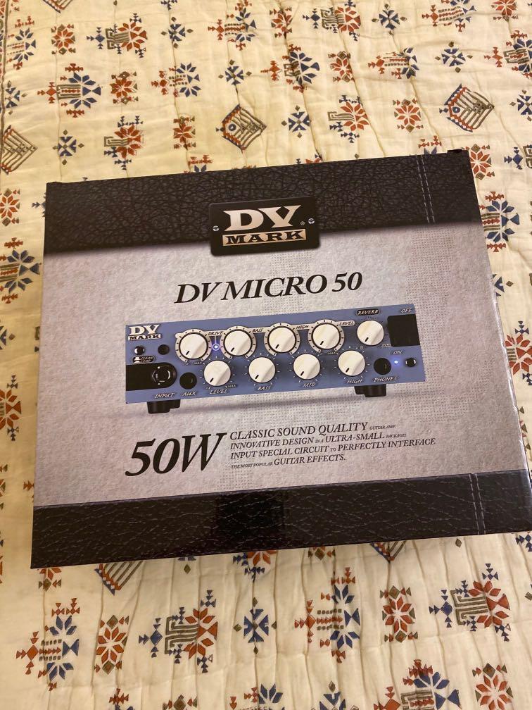 DV Mark Micro 50 amp head, Hobbies & Toys, Music & Media, Musical ...