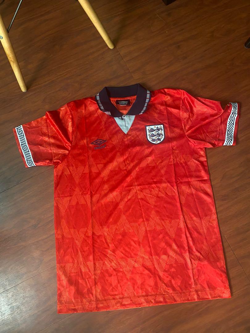 ENGLAND 1992 AWAY KIT, Men's Fashion, Coats, Jackets and Outerwear on ...
