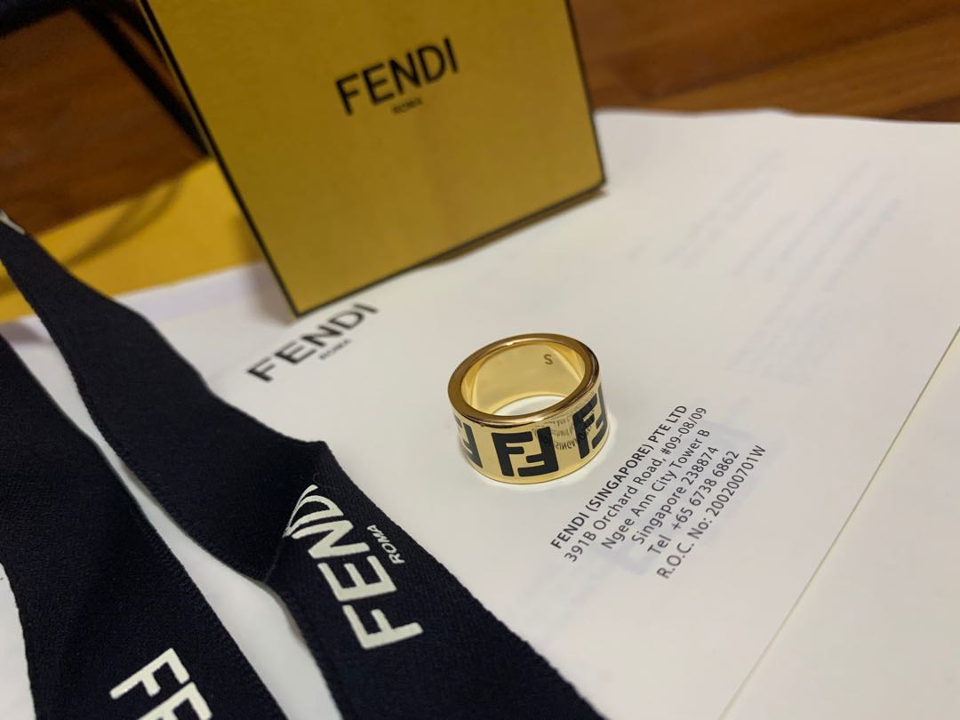 Fendi ring, Luxury, Accessories on Carousell