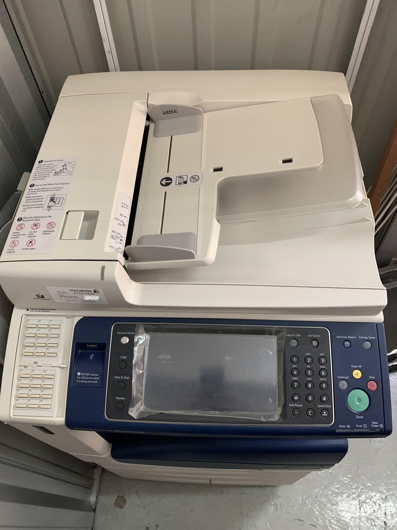 Fuji Xerox DocuCentre IV-C3373 for sale . Free 2 New original unopened toners. Cyan & Magenta ...
