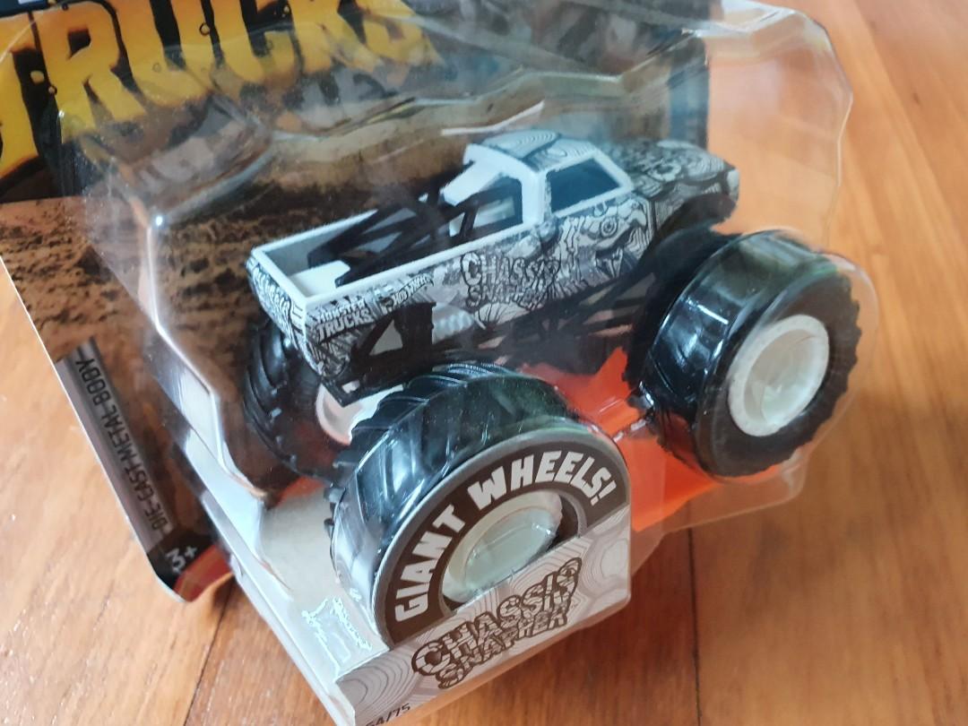 Hot wheels monster truck metal die cast 1:64 Chassis Snapper, Hobbies ...