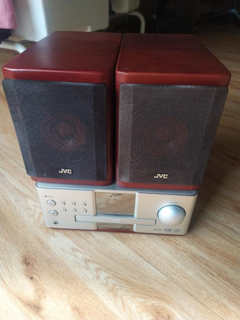 Jvc wood cone speaker, Audio, Soundbars, Speakers & Amplifiers on Carousell
