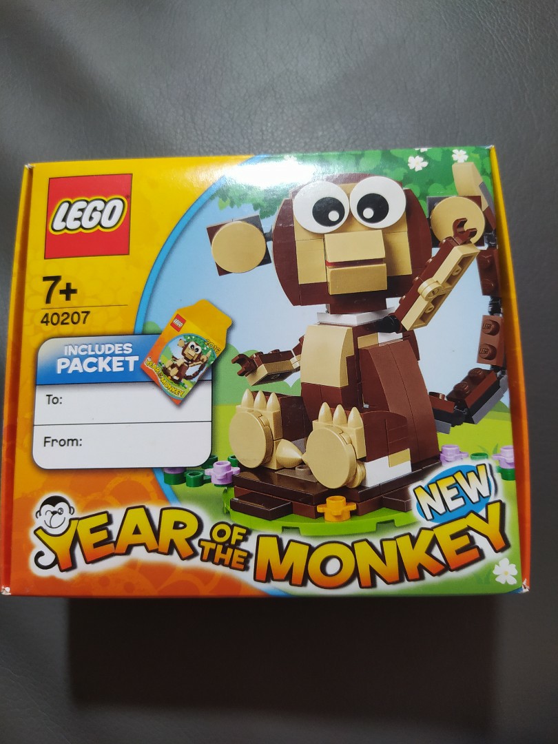 Lego Year of monkey 40207, Hobbies & Toys, Toys & Games on Carousell