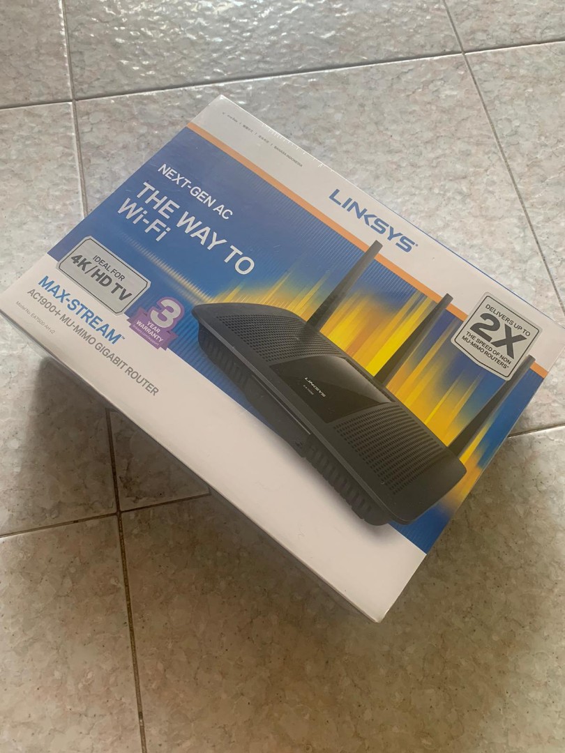 LINKSYS Max-Stream Router, Computers & Tech, Parts & Accessories ...