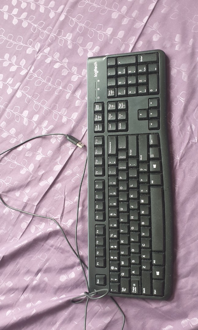 Logitech K120 Keyboard Computers Tech Parts Accessories Computer Keyboard On Carousell