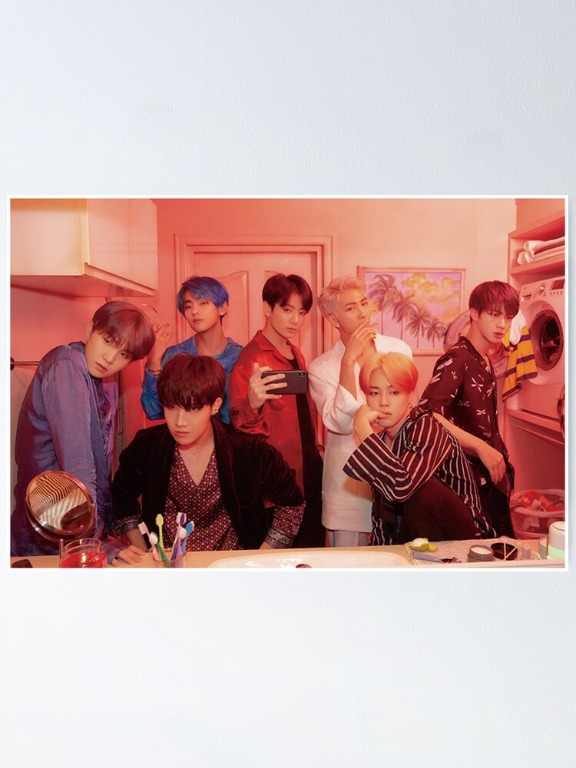 map of the soul: persona poster, Hobbies & Toys, Memorabilia ...