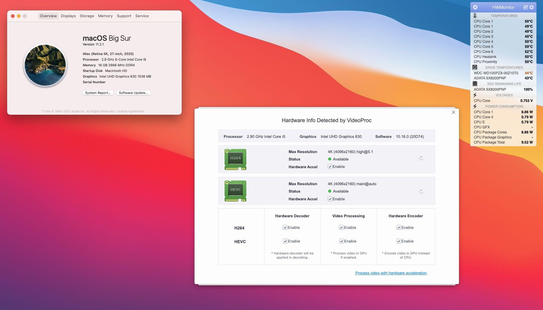 Mini Hackintosh Big Sur ITX (i5-10400, 16GB RAM, 512GB SSD, WiFi ...