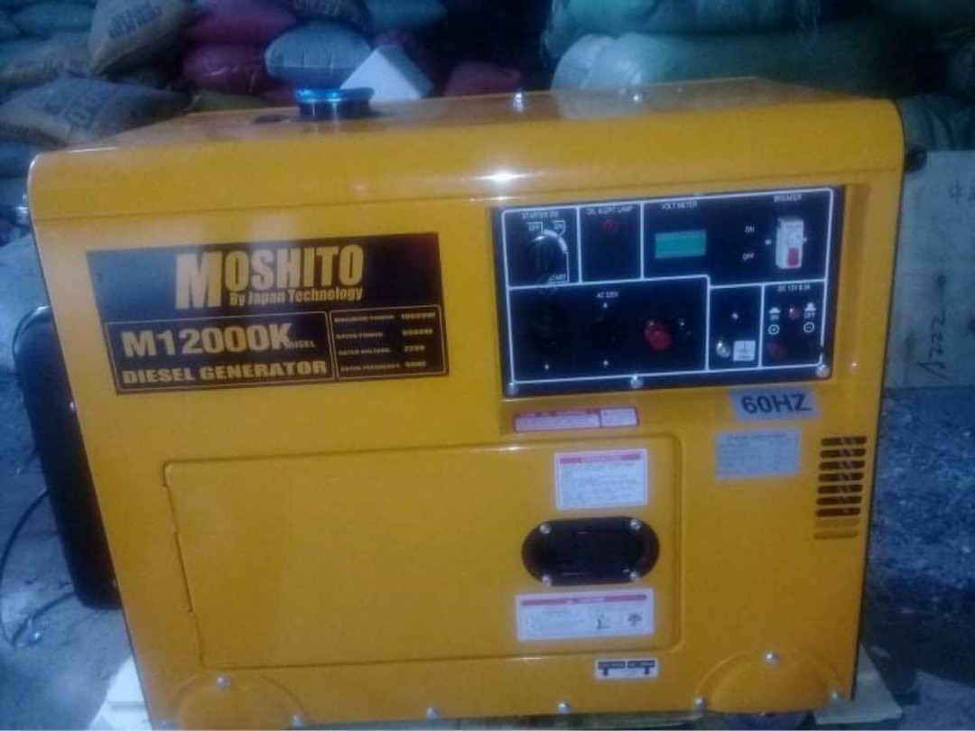 Moshito Diesel Generator M12000K, Commercial & Industrial, Industrial ...