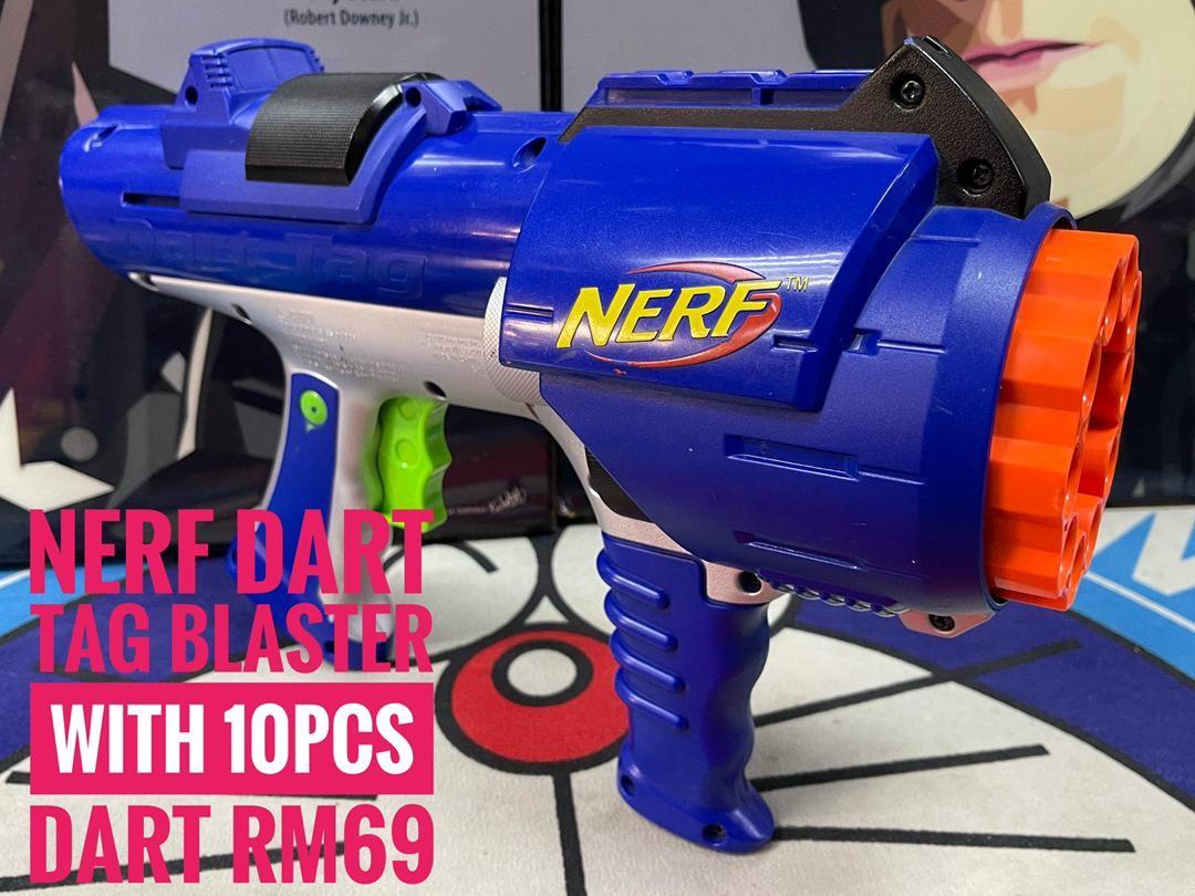 Nerf Dart Tag Blaster With 10pcs Dart, Hobbies & Toys, Toys & Games on ...