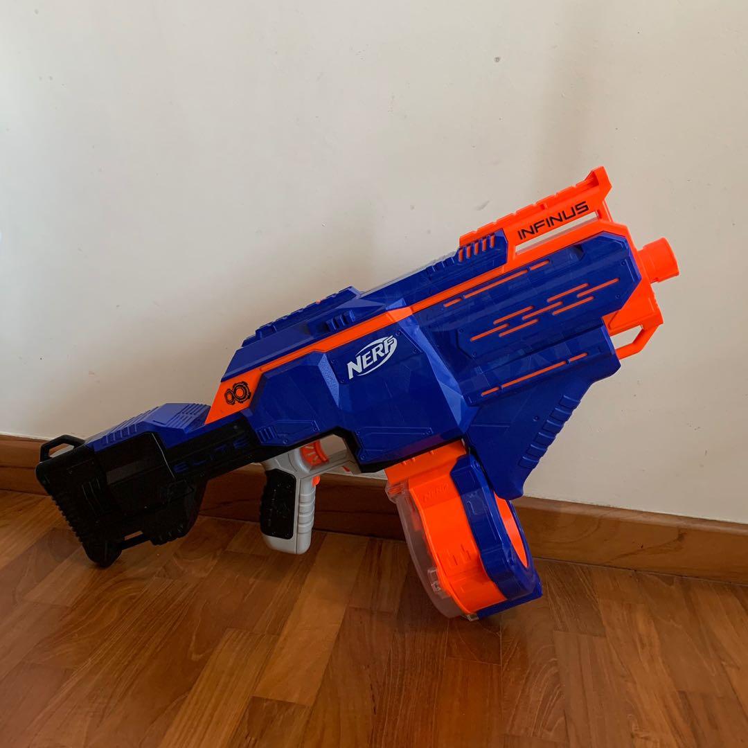 Modified Brushless Nerf Infinus, Hobbies & Toys, Toys & Games on Carousell