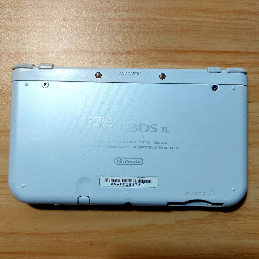 New 3DS XL Pearl White US MDE Complete, Video Gaming, Video Game ...
