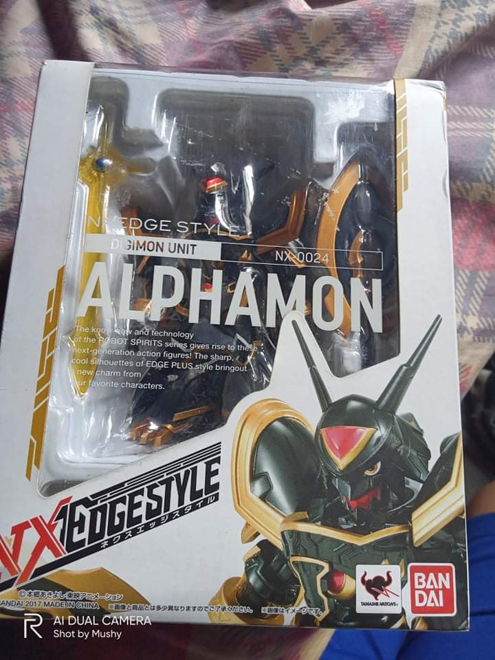 NX Edge Alphamon Digimon, Hobbies & Toys, Toys & Games on Carousell