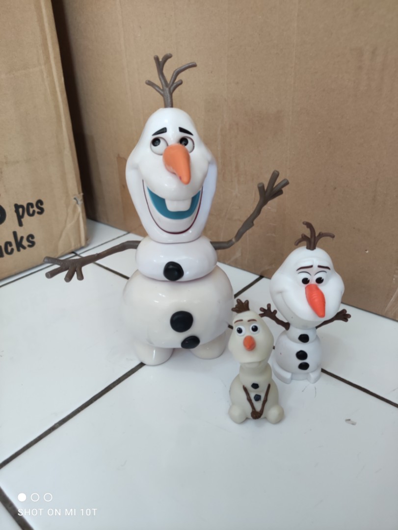 Olaf Frozen figures set, Hobbies & Toys, Collectibles & Memorabilia ...