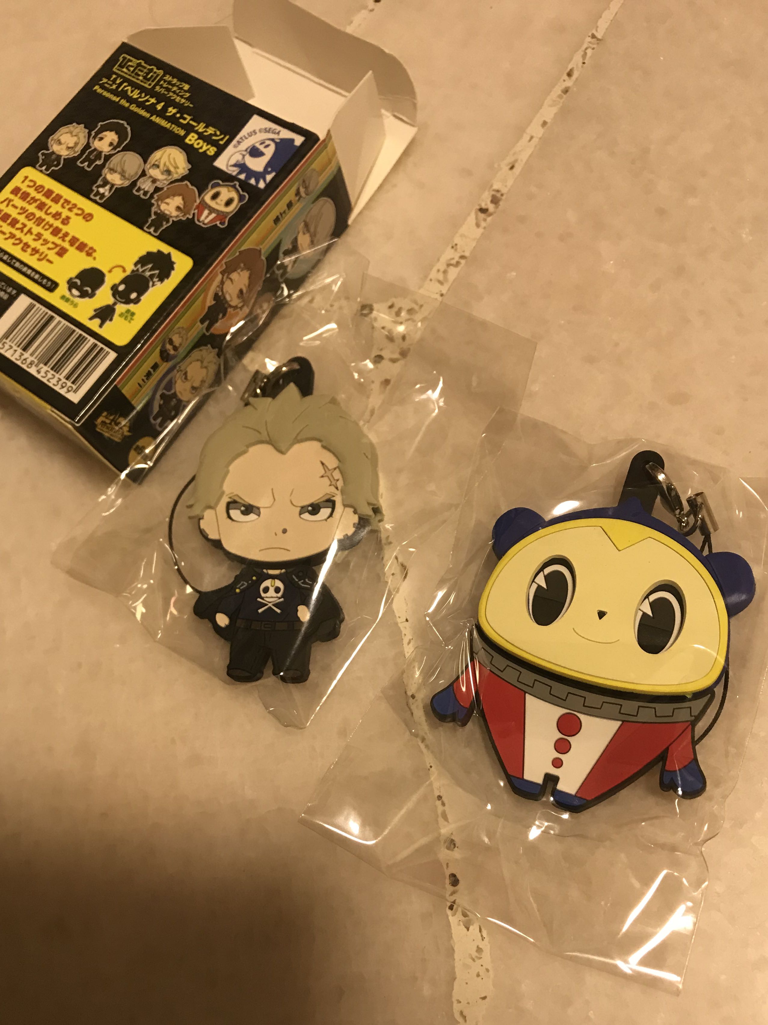 Persona 4 Golden Animation Boys Keychain Kanji Teddie, Everything Else ...