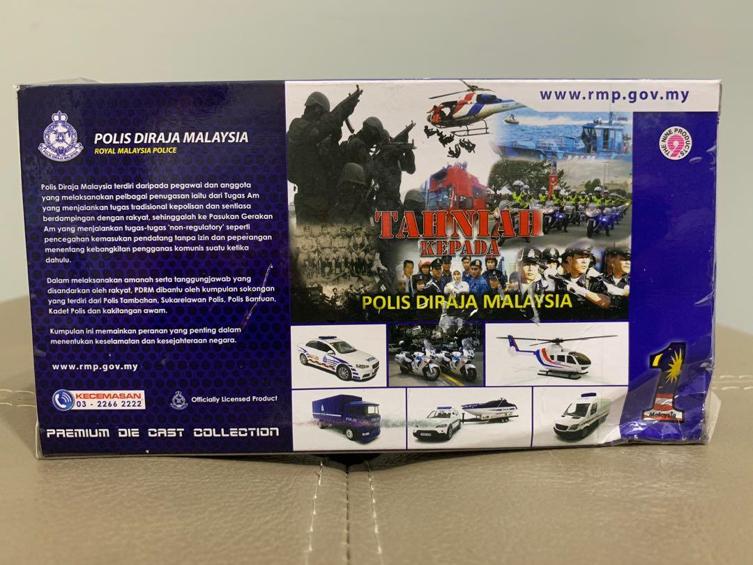 Polis Diraja Malaysia PDRM MAN Truck Scale 1/43, Hobbies & Toys ...