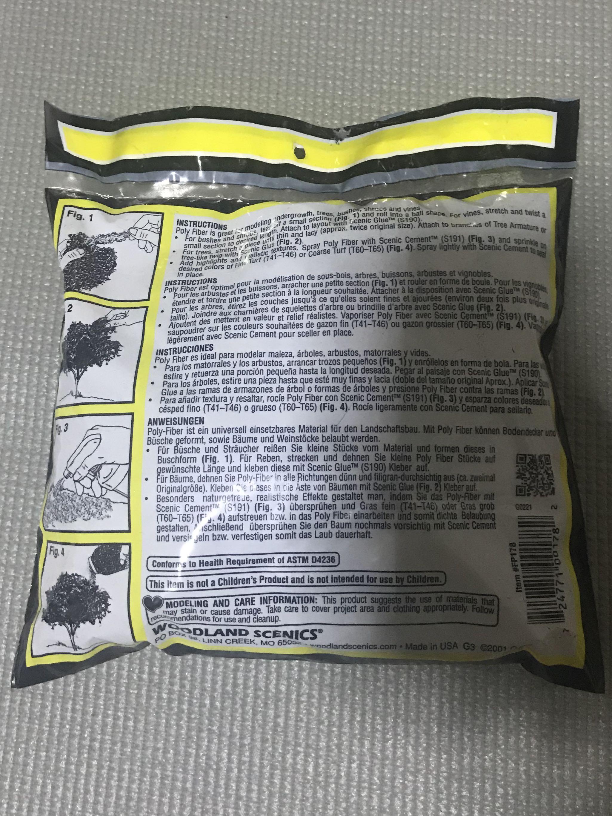 Poly fiber green model shrubs, Hobbies & Toys, Stationery & Craft ...