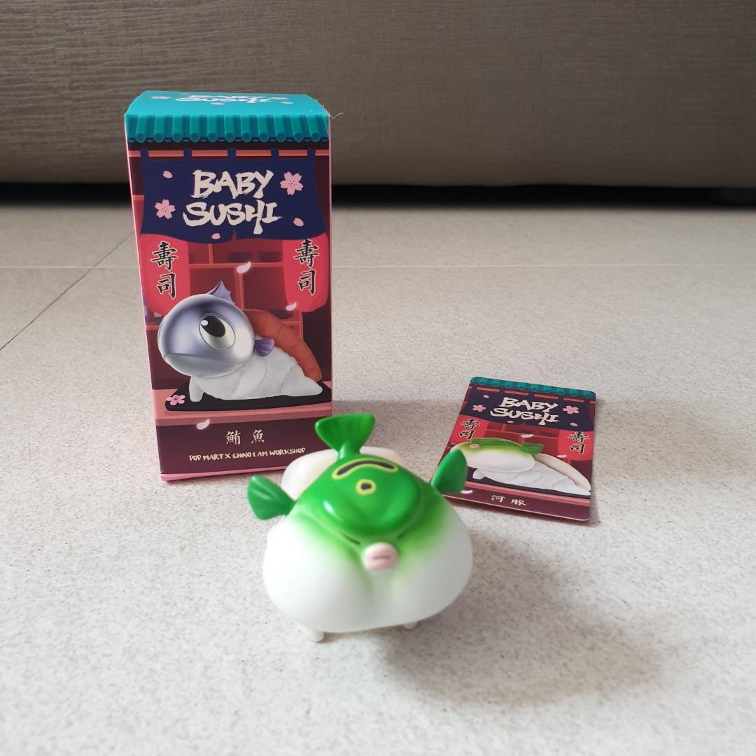 Pop Mart Blind Box Baby Sushi Chino Lam - Fugu (Puffer fish) Popmart ...