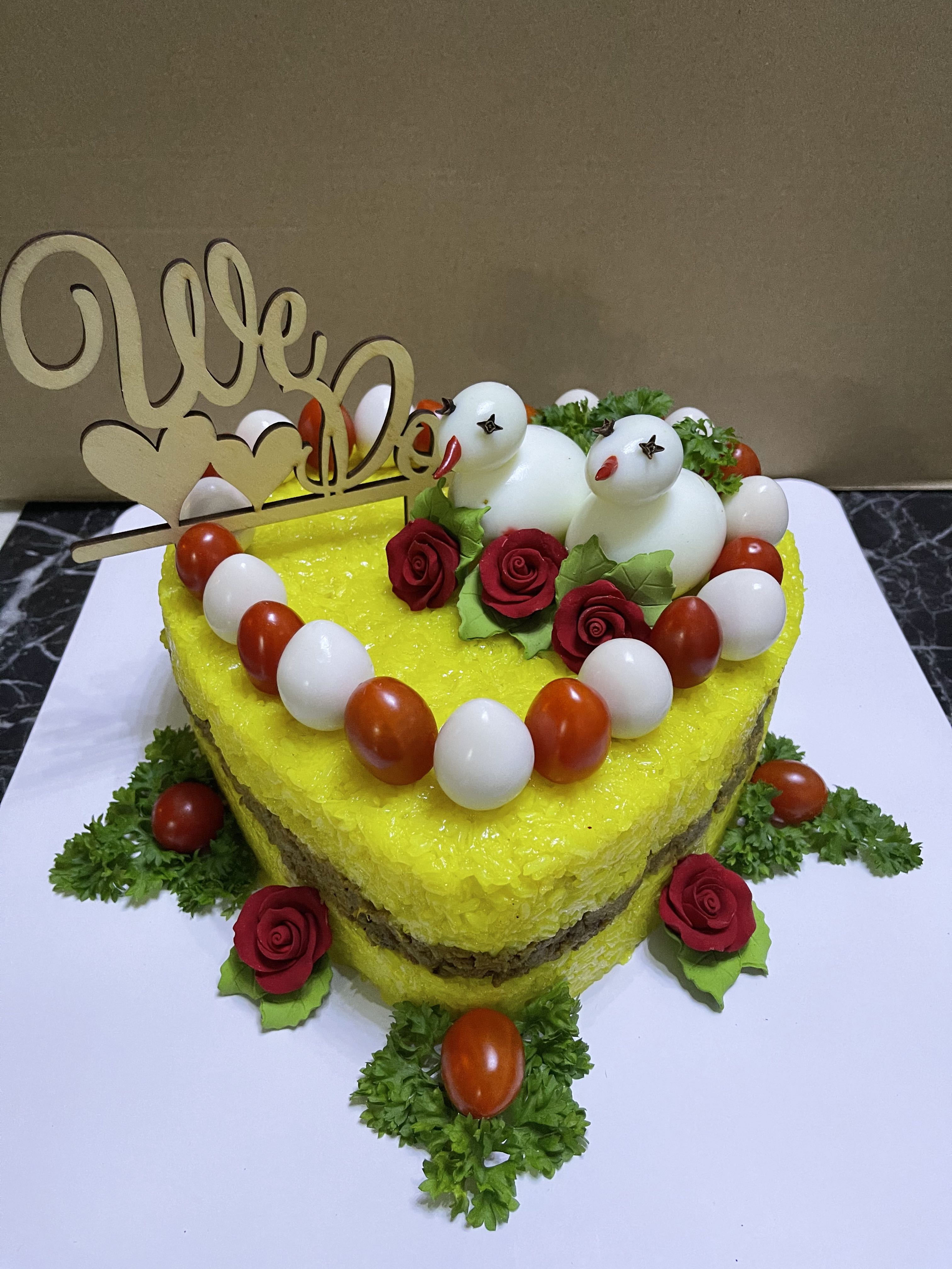 Pulut kuning cake, Food & Drinks, Homemade Bakes on Carousell