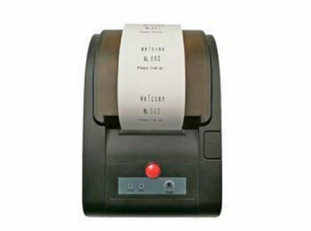 Queue Ticket Dispenser thermal printer Queue management system, TV ...
