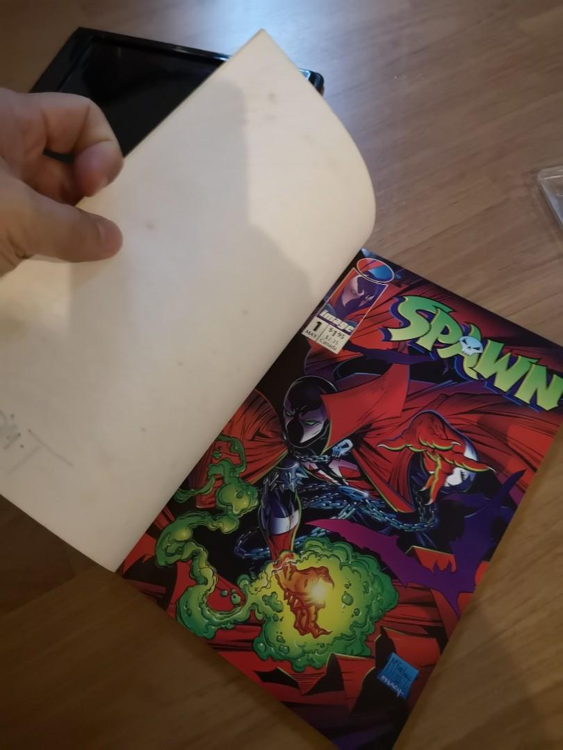 RARE SPAWN Issue #1 CAPITAL COLLECTION IMAGE Comics with TODD MCFARLANE ...