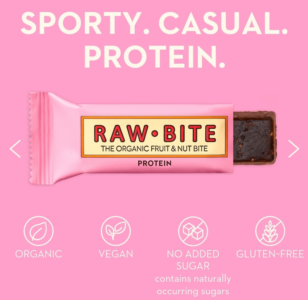 Raw Bite Fruit and Nut protein bar, Sports Equipment, Exercise ...