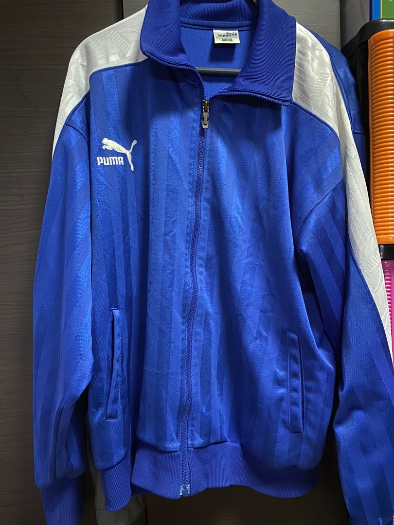 Retro Oversized Puma Jacket, Men's Fashion, Coats, Jackets and ...