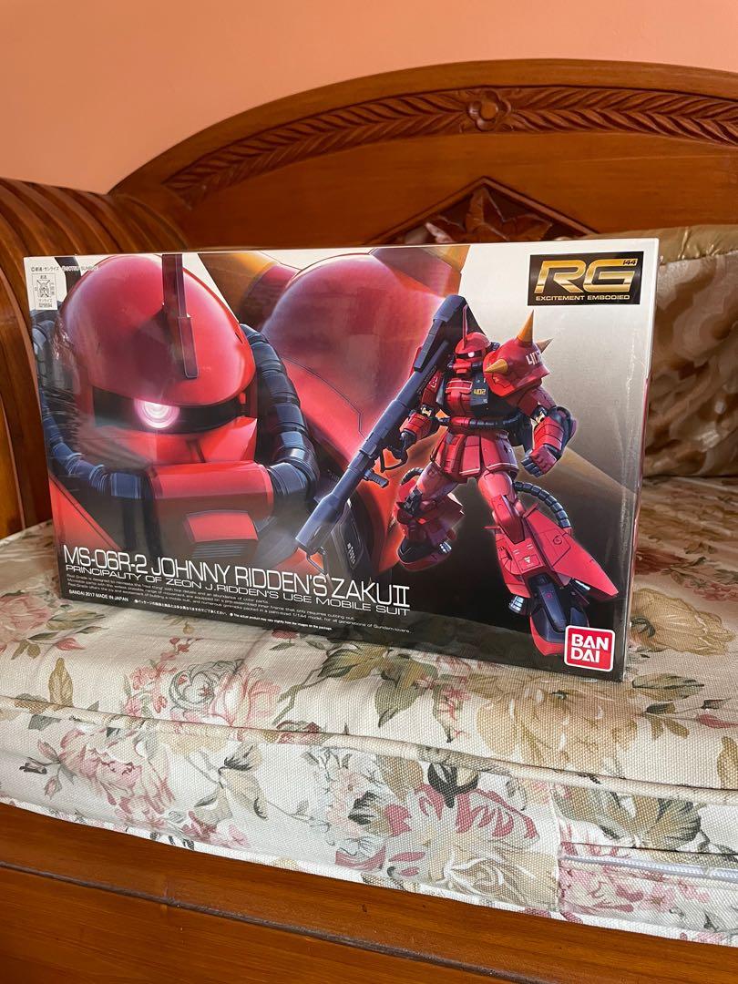 RG Johnny Ridden Zaku II Gundam, Hobbies & Toys, Toys & Games on Carousell