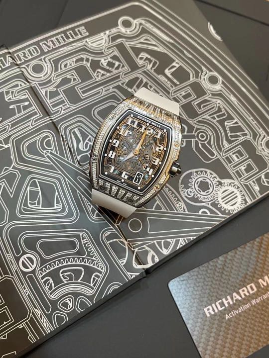 Richard Mille RM67-01 Titanium Diamonds Extra Flat Brand New Full Set ...
