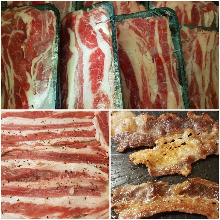 Samgyup Beef Meat 500g with free sauce, Food & Drinks, Fresh Produce on ...