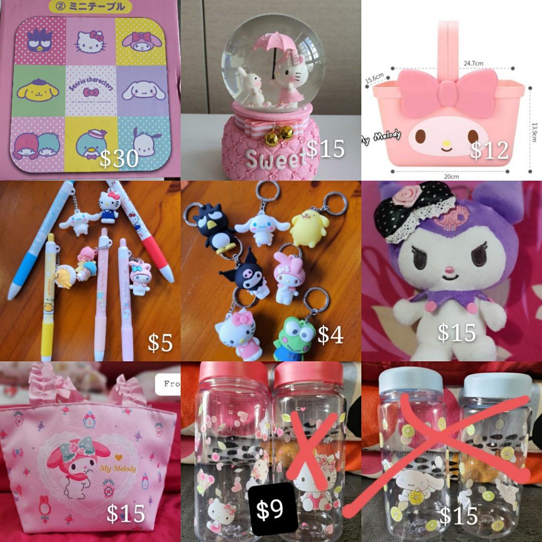 Sanrio characters- Melody/HK/Kuromi/Roll, Everything Else on Carousell