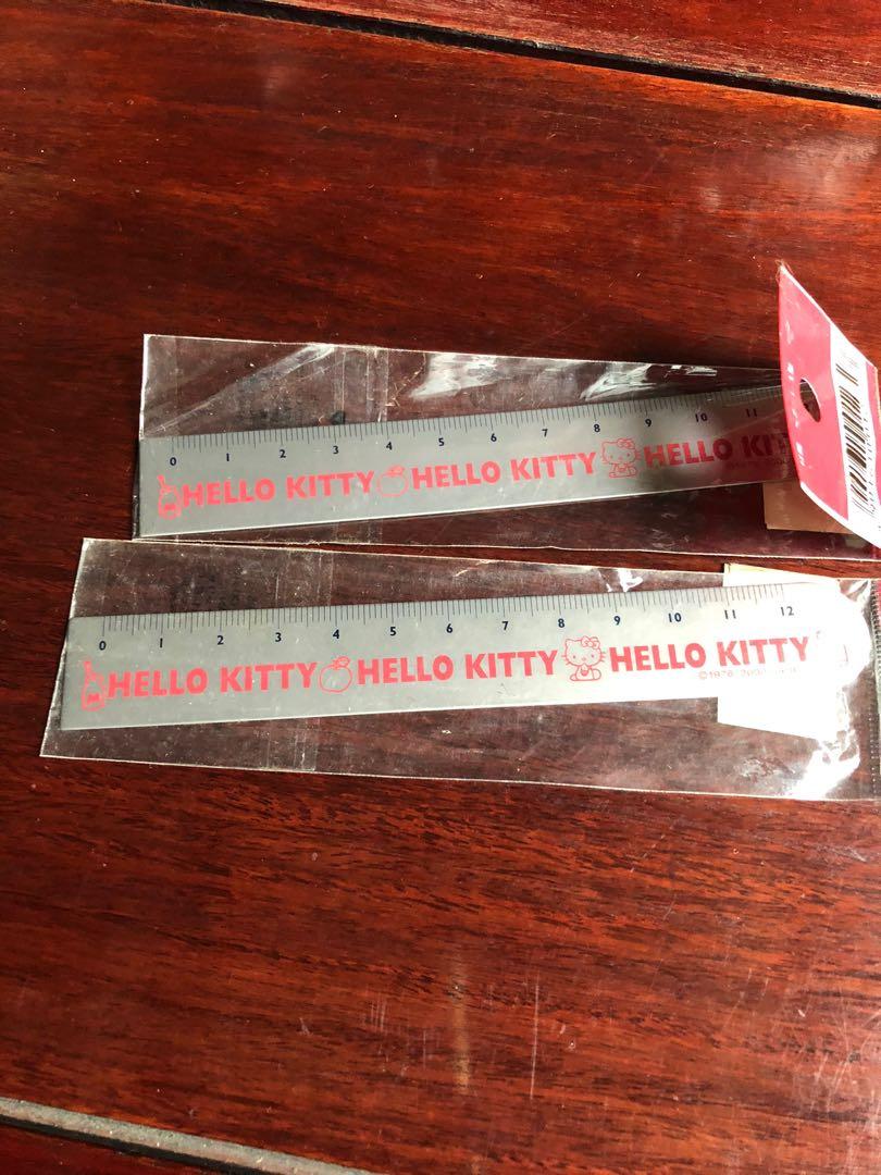 Sanrio Hello Kitty ruler, Hobbies & Toys, Stationary & Craft ...