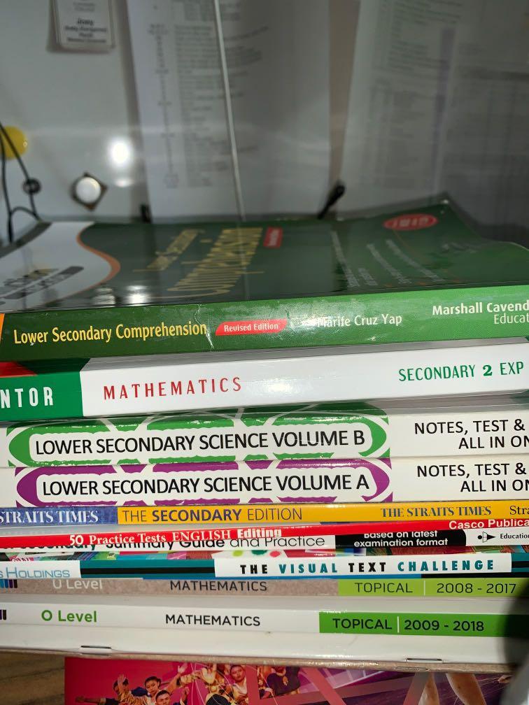 SECONDARY SCHOOL BOOKS SEC 1-4, Hobbies & Toys, Books & Magazines ...
