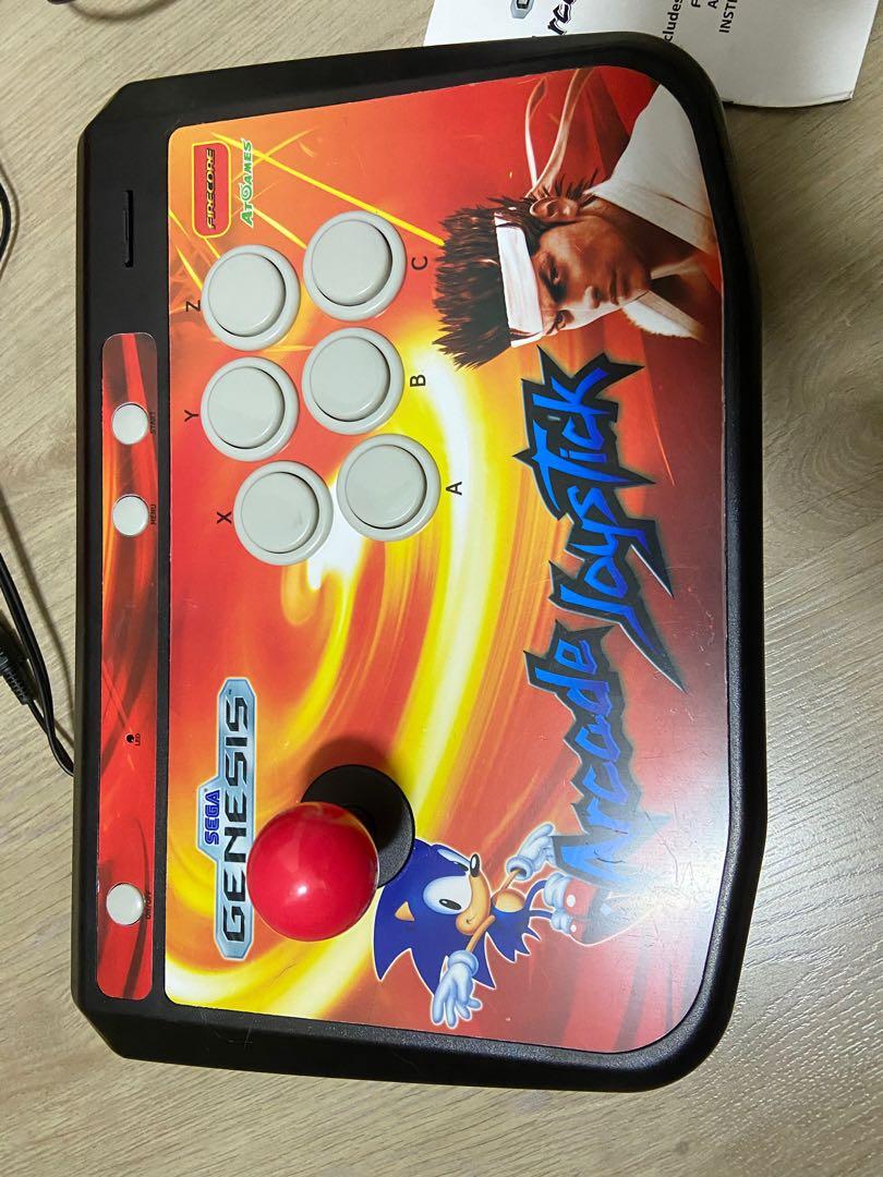 Sega Genesis Arcade Joystick, Toys & Games, Video Gaming, In-Game ...
