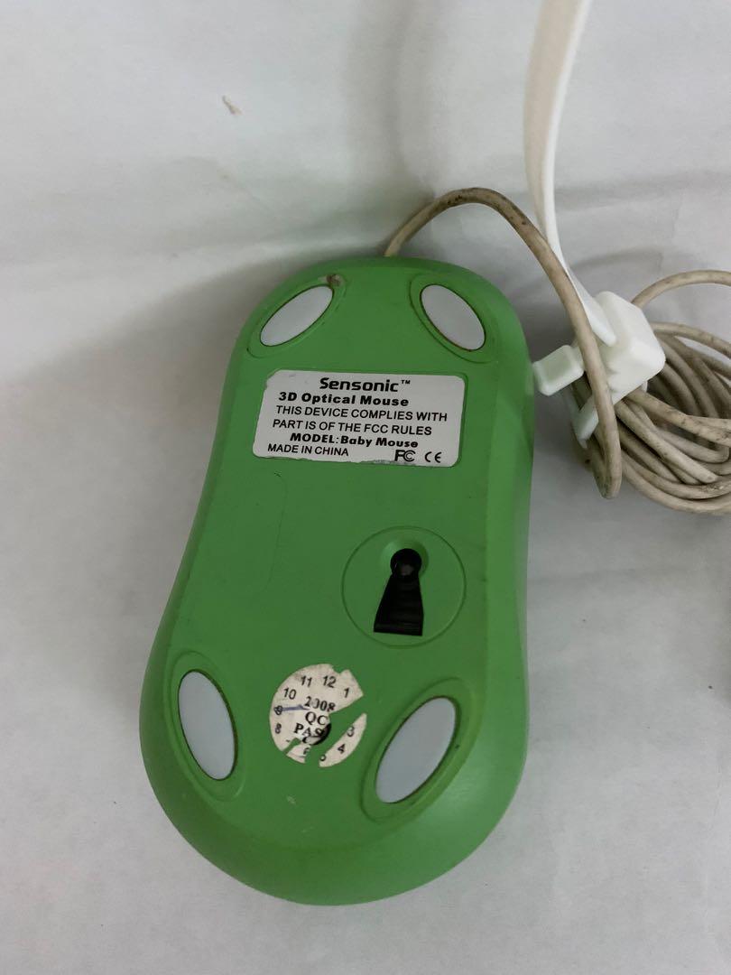 Sensonic 3D Optical Mouse with wire, Computers & Tech, Parts ...