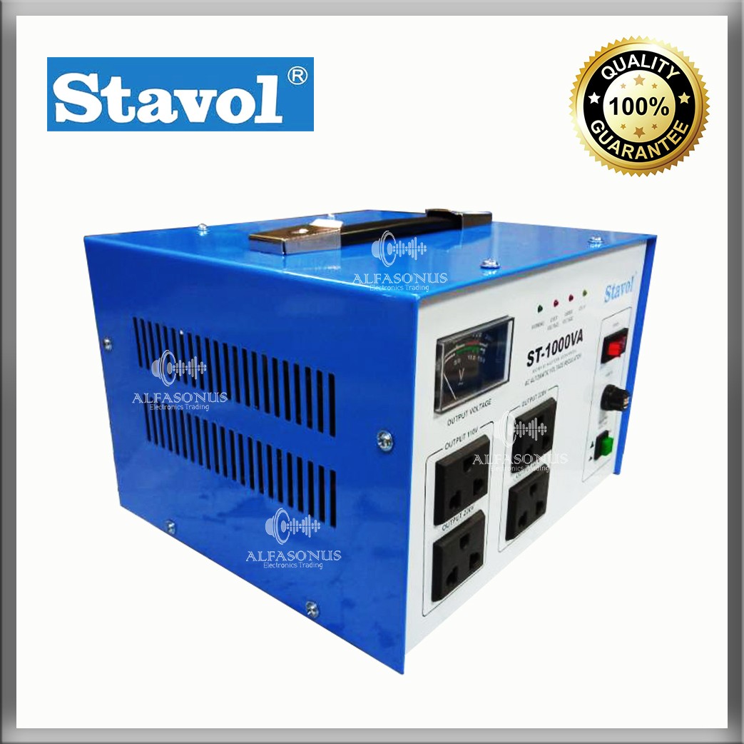 Stavol 1000W AVR ST-1000VA / SVC-1000VA Automatic Voltage Regulator 100 ...