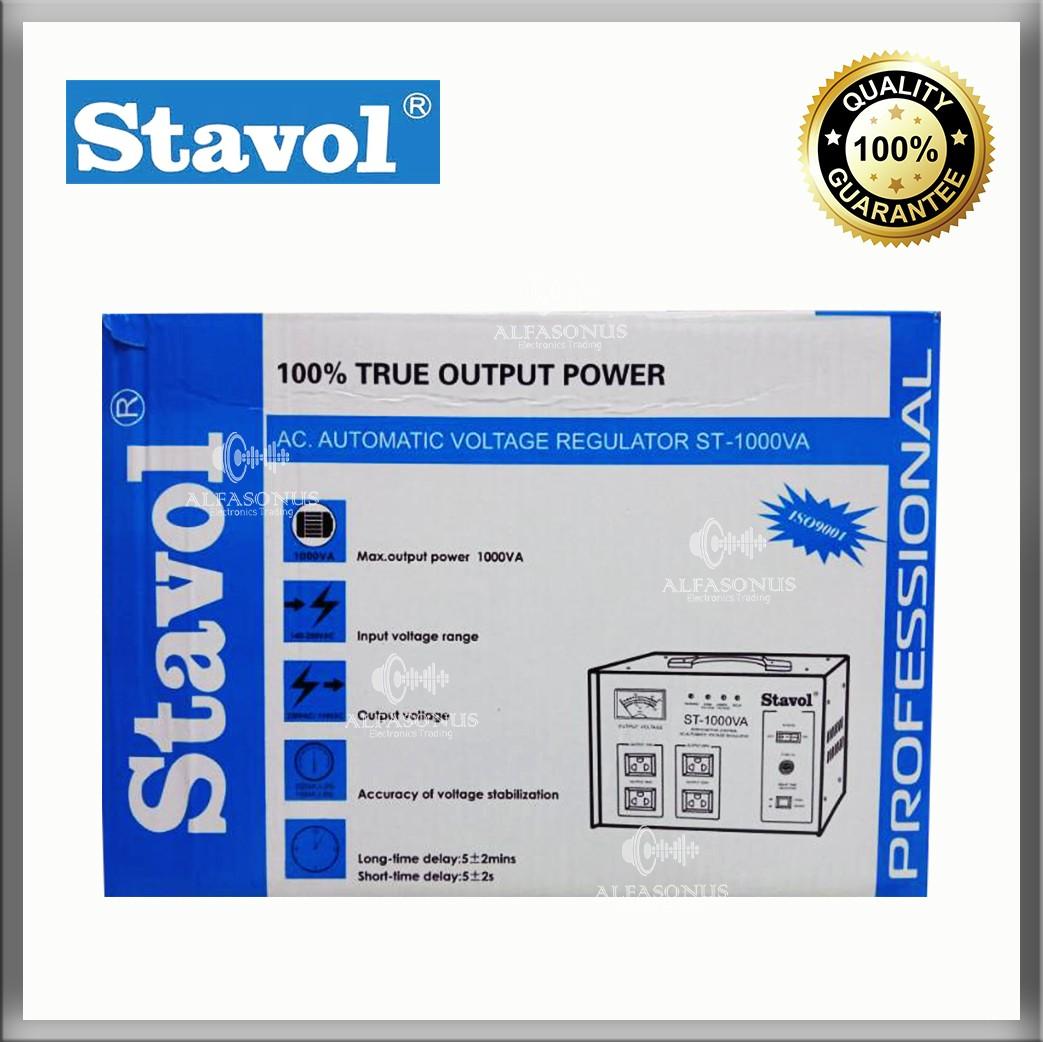 Stavol 1000W AVR ST-1000VA / SVC-1000VA Automatic Voltage Regulator 100 ...