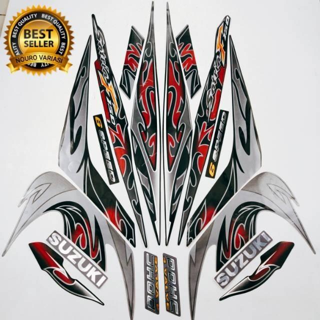 Sticker striping suzuki raider dan satria belang 150, Auto Accessories ...