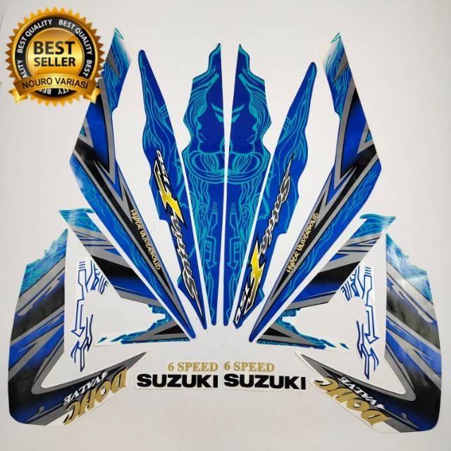 Sticker striping suzuki raider dan satria belang 150, Auto Accessories ...