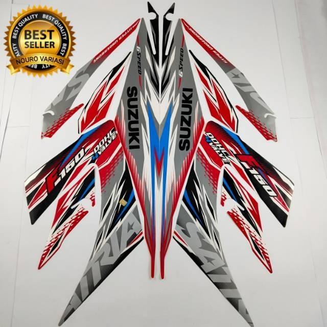 Sticker striping suzuki raider dan satria belang 150, Auto Accessories ...