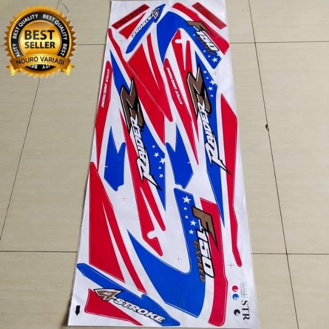 Sticker striping suzuki raider dan satria belang 150, Auto Accessories ...