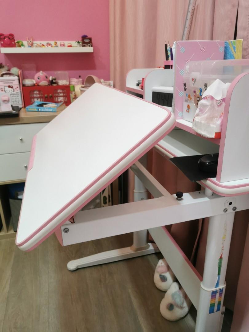 Study table pink for kids age 5-13, Babies & Kids, Baby Nursery & Kids ...