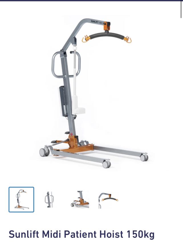 Sunlift 150e/Patient hoist, Health & Nutrition, Assistive ...