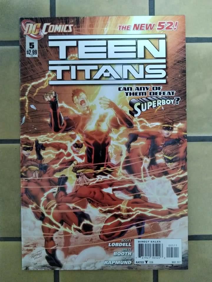 Teen Titans #5 ( Brett Booth - Cover Art ) DC Comic, Hobbies & Toys ...