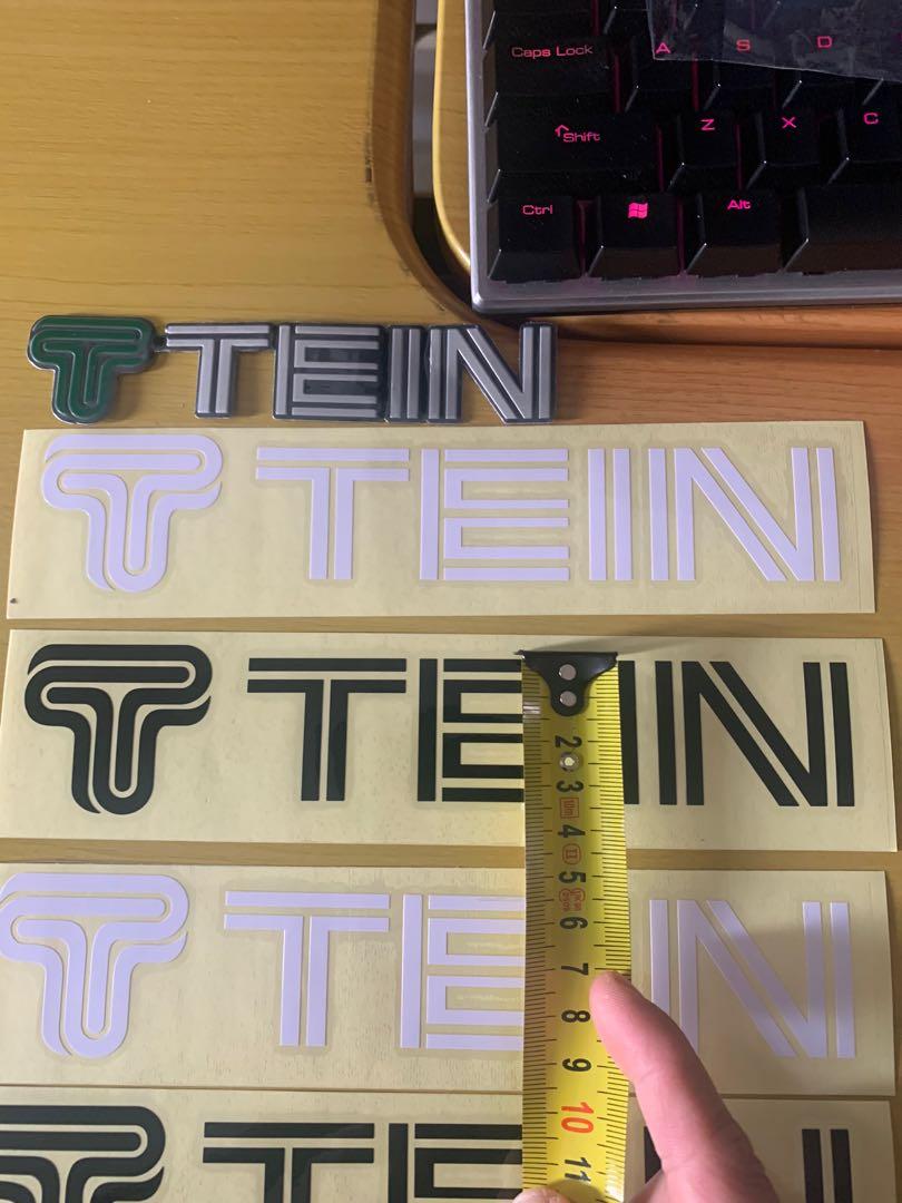 TEIN stickers original, Car Accessories, Accessories on Carousell