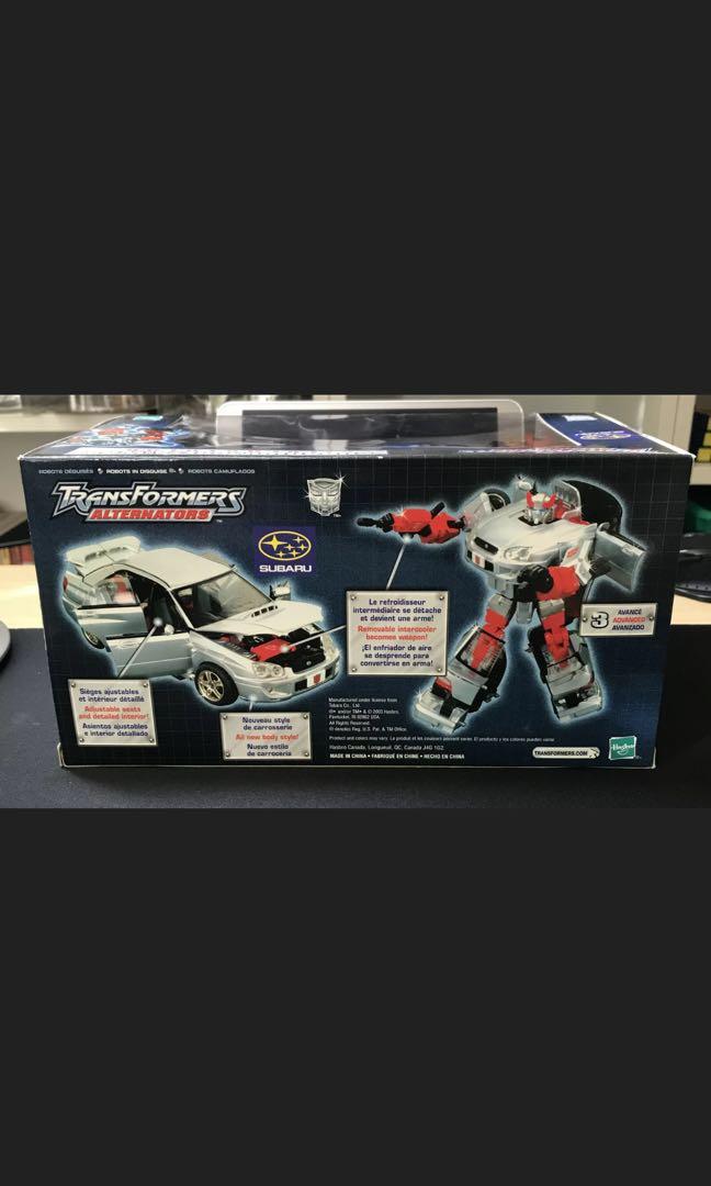 Transformers Alternators Silverstreak Subaru Impreza WRX rare, Hobbies ...