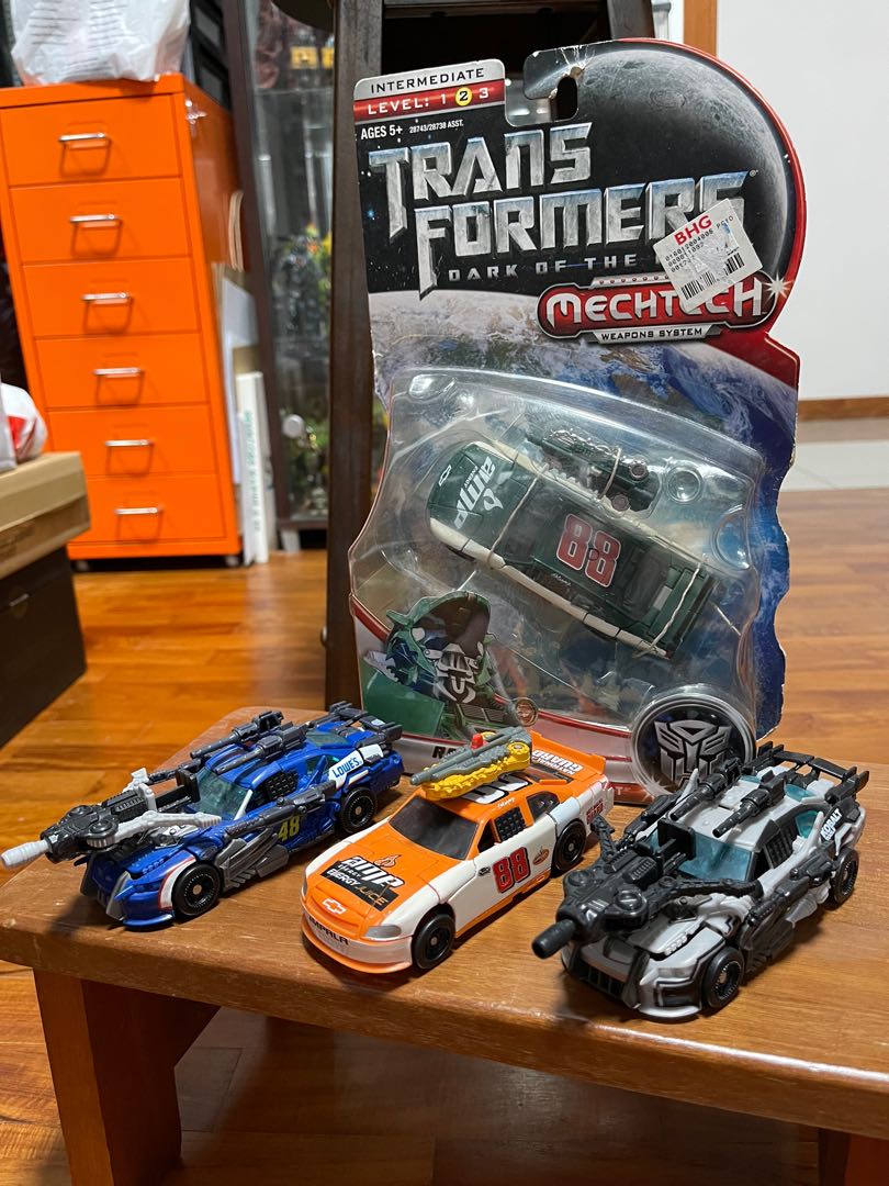Transformers Movie DOTM Mechtech weapons system set of 4, Hobbies ...