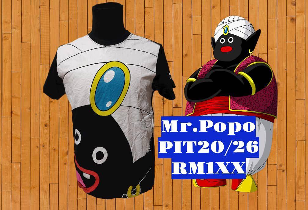TSHIRT VINTAGE ANIME JAPANESE DRAGON BALL MR POPO, Men's Fashion ...